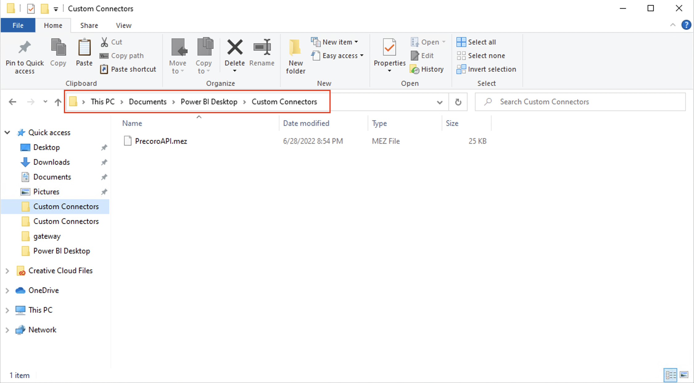 How to Set Up the Power BI Custom Connector